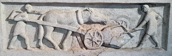 De vallus, de Gallische maaimachine - Mainzer Beobachter