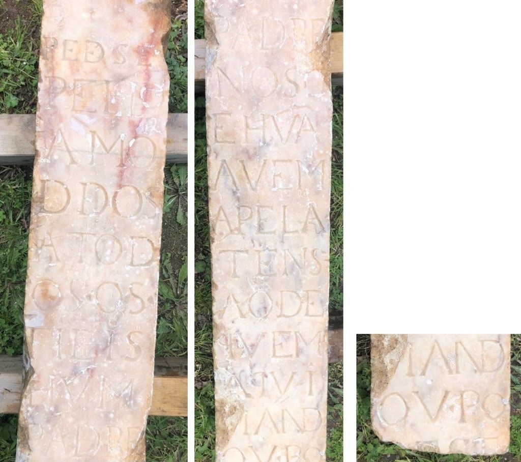 Een inscriptie uit Ebora, wie helpt? - Mainzer Beobachter